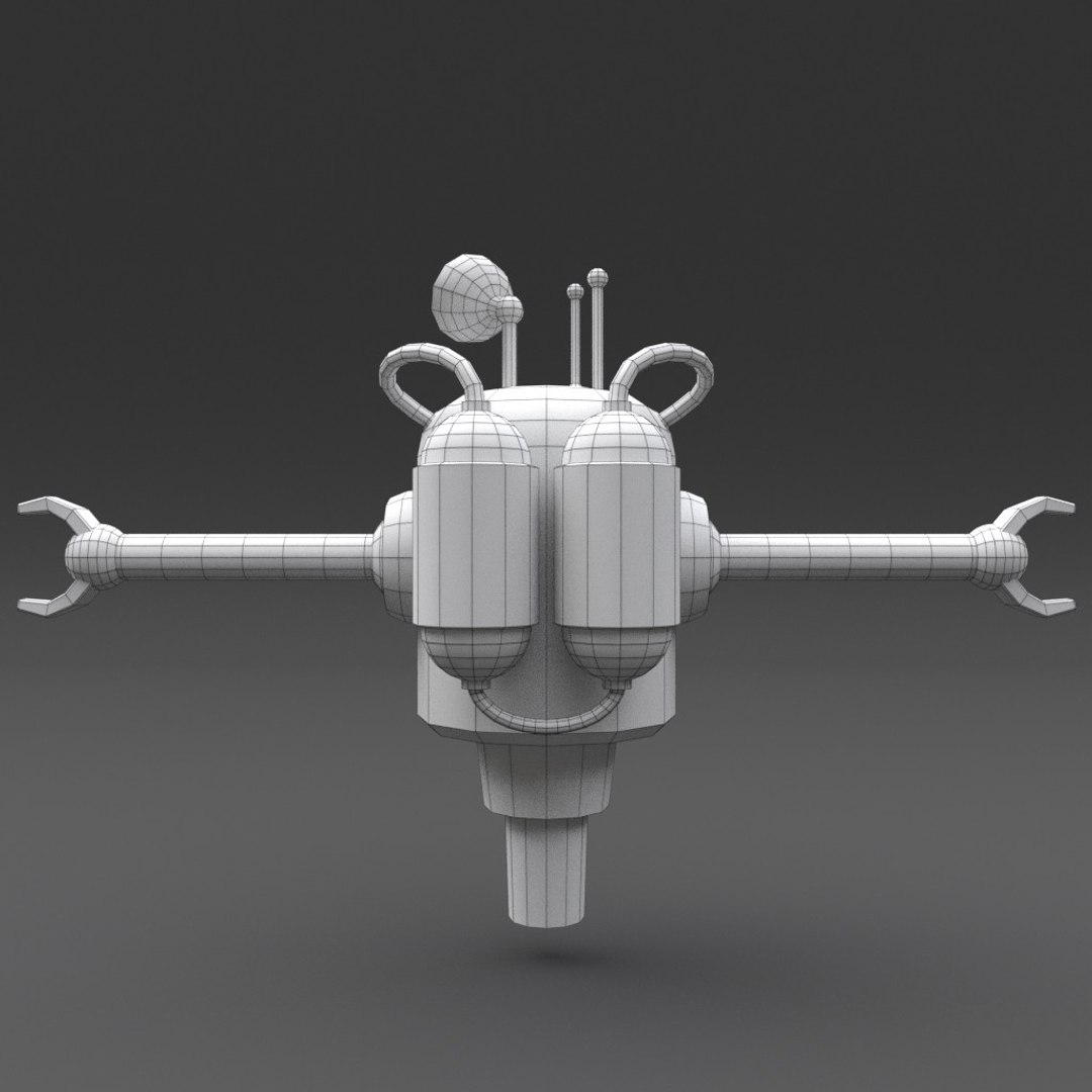 3D robot blender rigged - TurboSquid 1288398