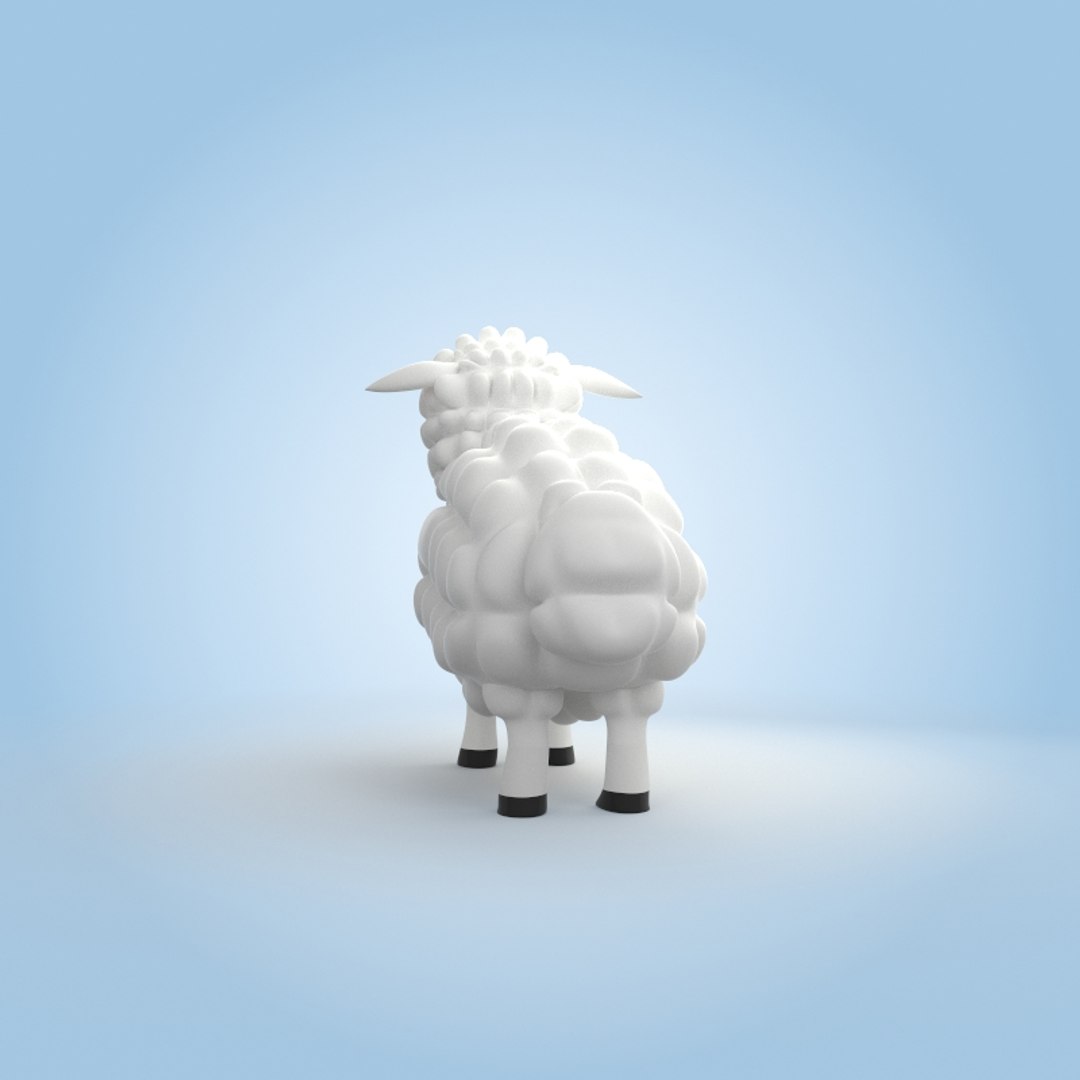 Sheep Model - TurboSquid 1832813