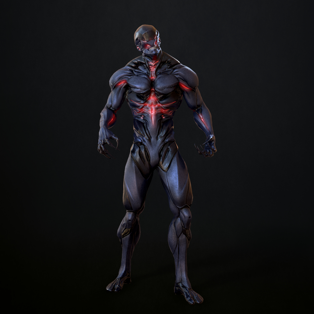 3D Heavy Bio Mutant Model - TurboSquid 1526000