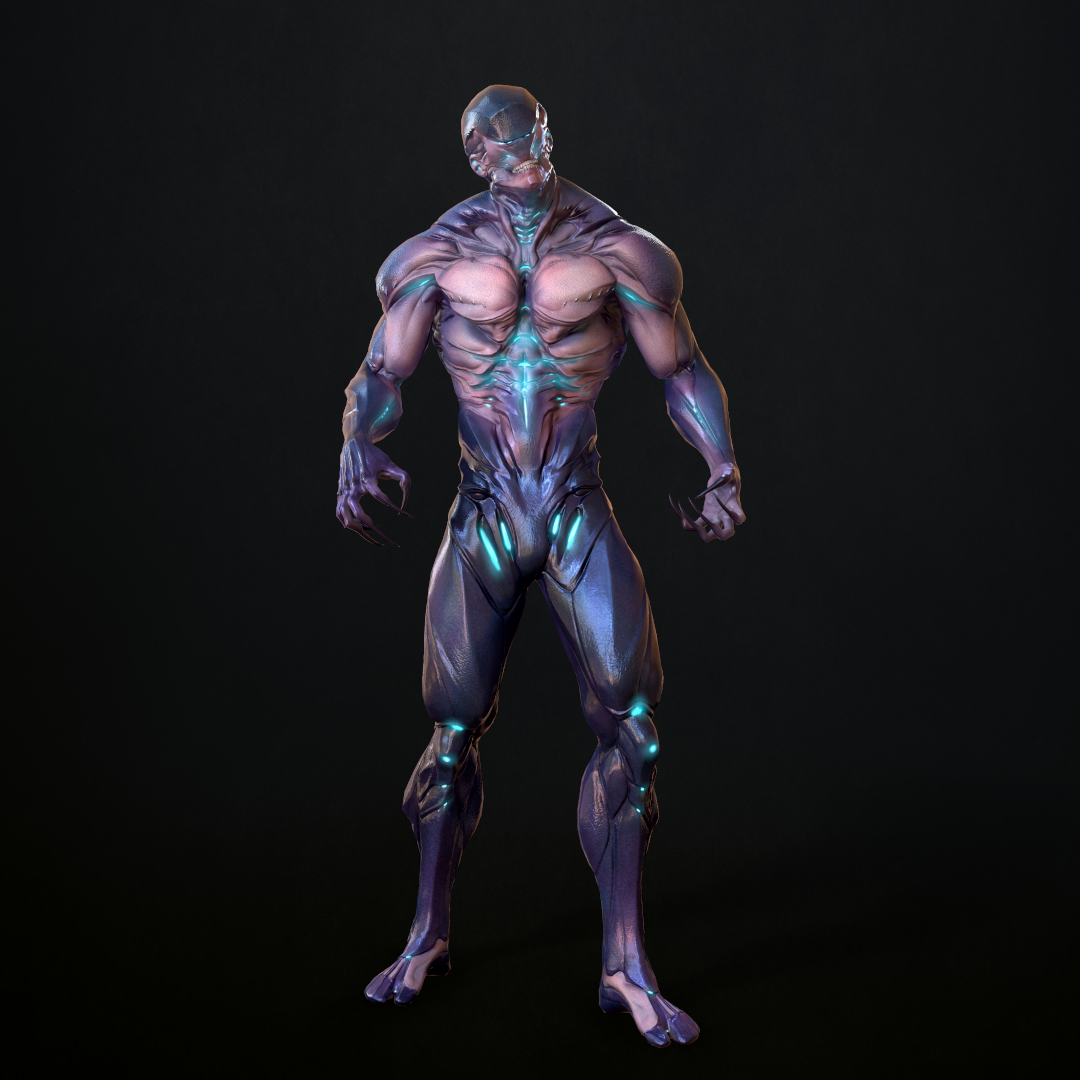 3D Heavy Bio Mutant Model - TurboSquid 1526000