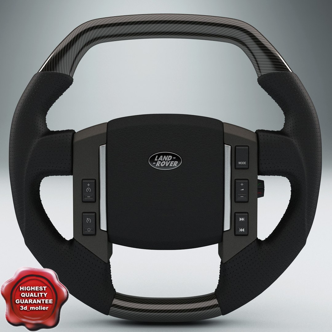 c4d land rover steering wheel