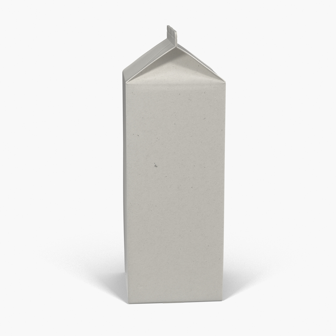 Milk Carton Generic 3d 3ds