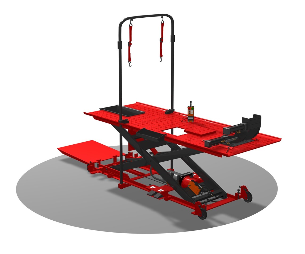 Motorcycle Lift 3D Model - TurboSquid 1341513