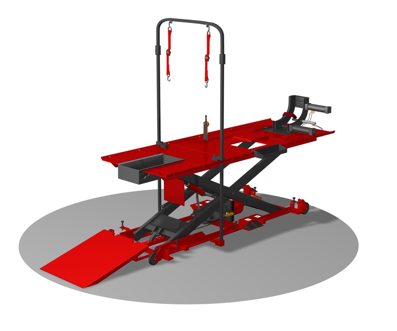 Motorcycle Lift 3D Model - TurboSquid 1341513