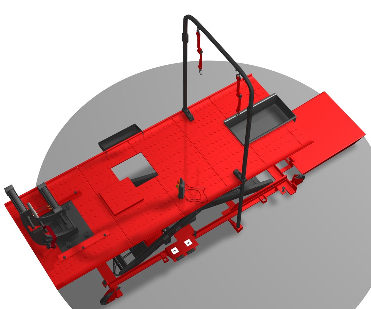 Motorcycle Lift 3D Model - TurboSquid 1341513