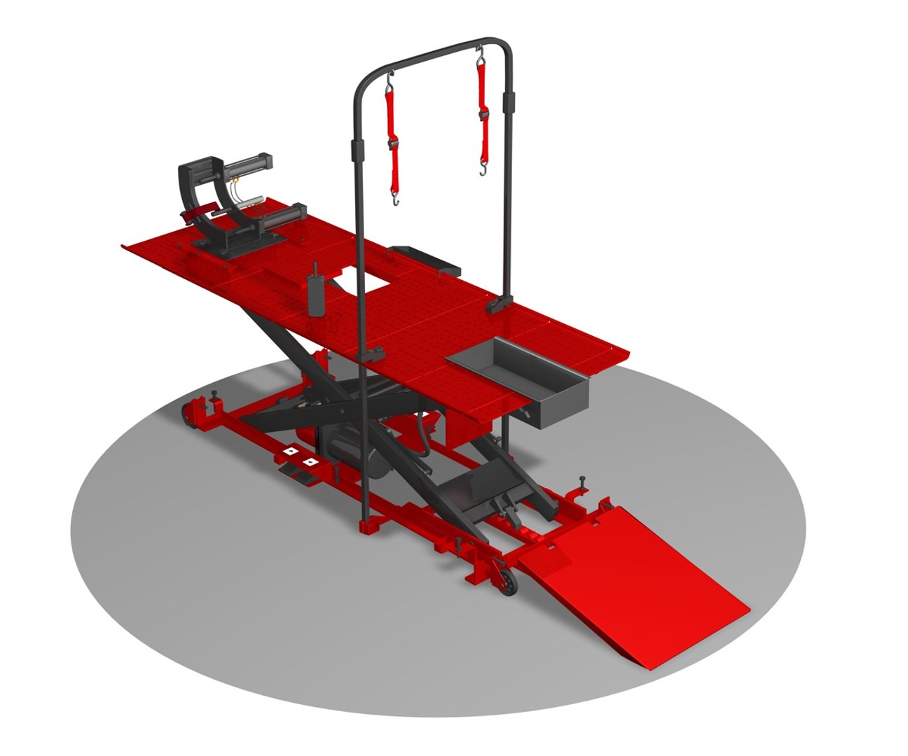 Motorcycle Lift 3D Model - TurboSquid 1341513