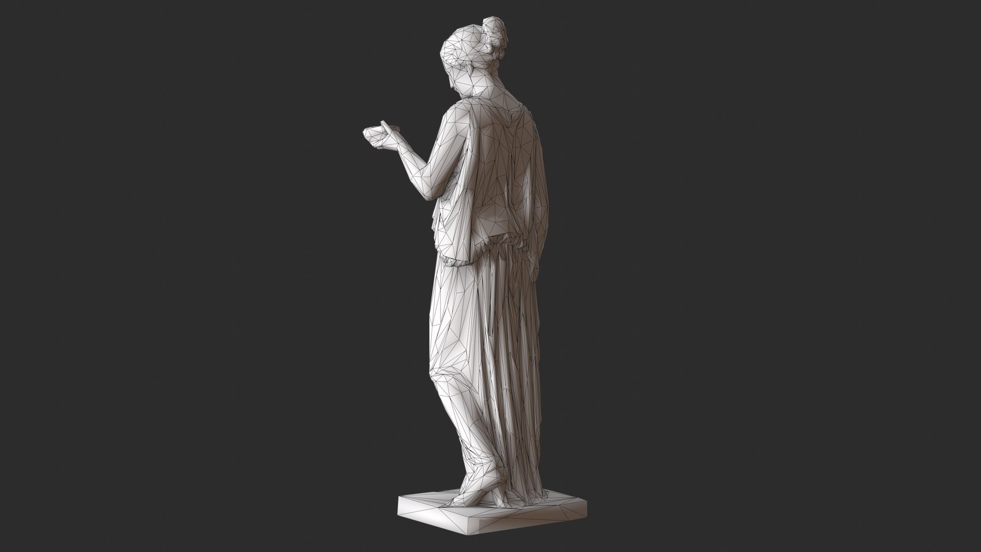 Hebe Statue - Granite 3D - TurboSquid 1978114