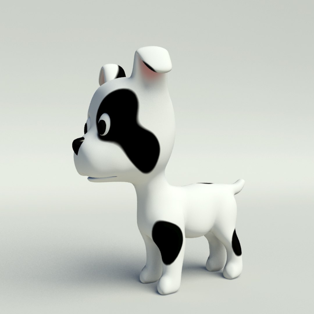 Cute Puppy 3d Max