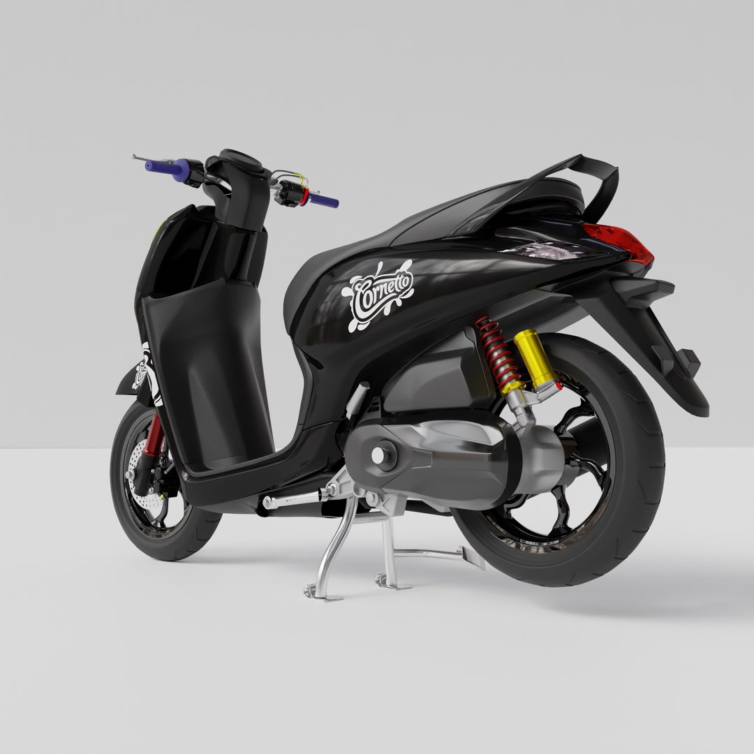 HONDA GENIO 2020 Model - TurboSquid 2096836