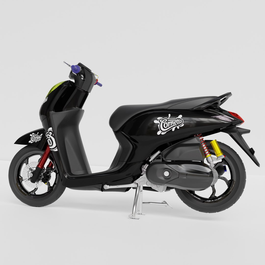 HONDA GENIO 2020 Model - TurboSquid 2096836