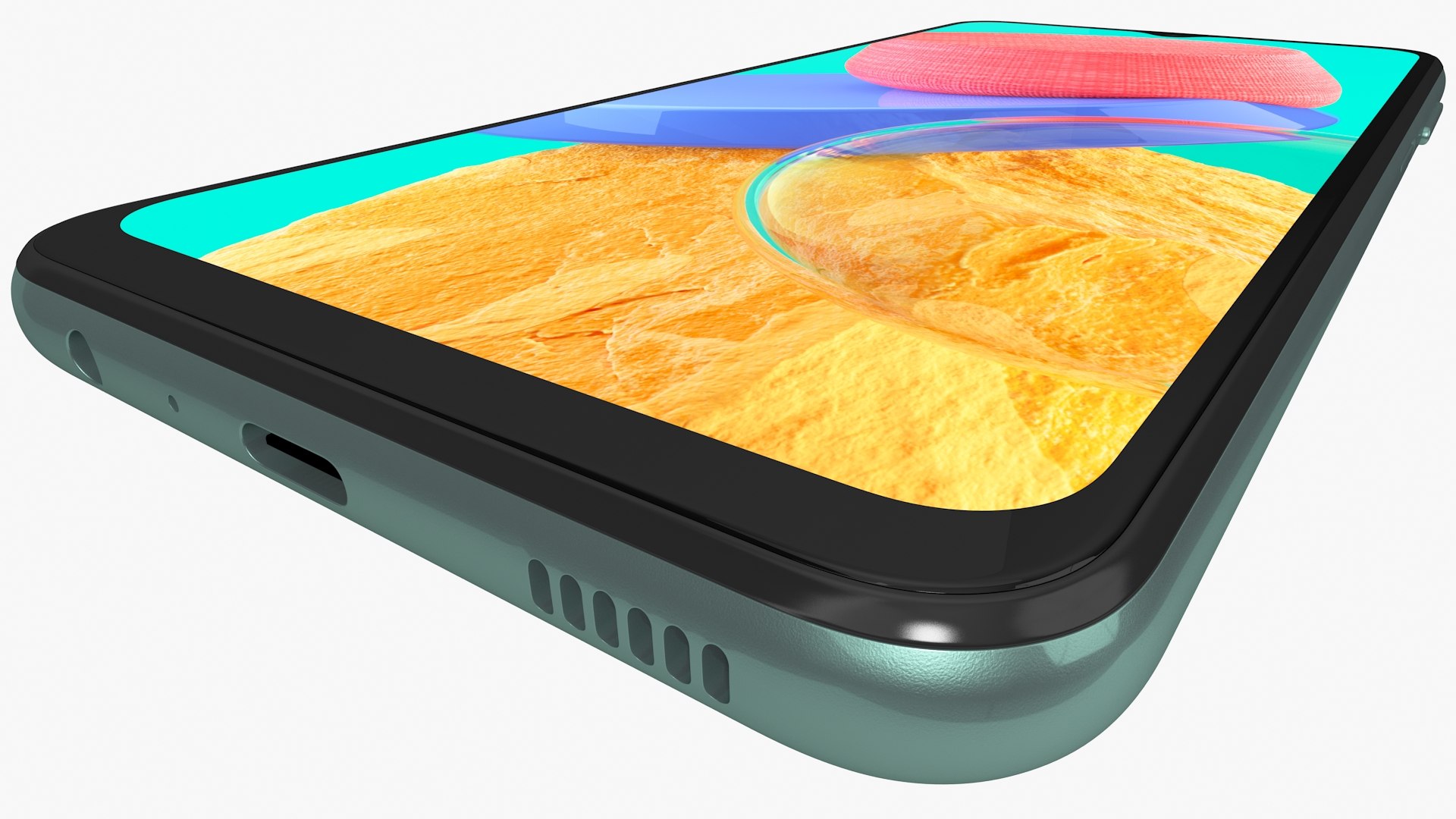 3D Samsung Galaxy M33 5G Green - TurboSquid 1905577