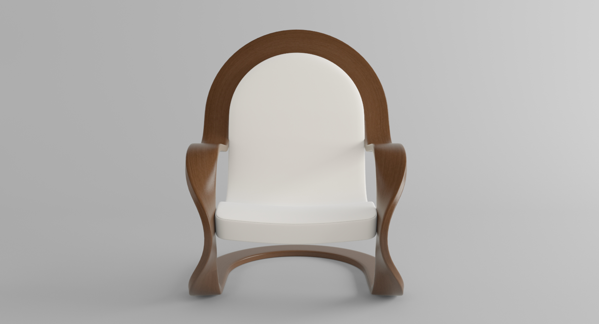 Bent Armchair Arm Model - TurboSquid 1340380