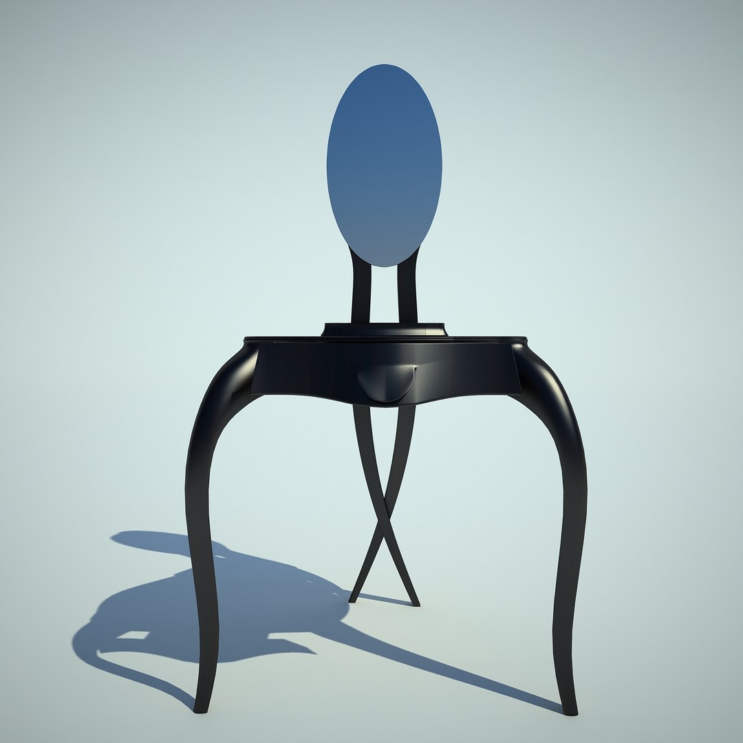 3ds max dressing table