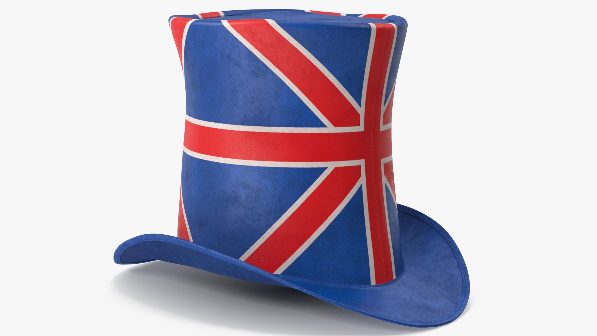 Union Jack Top Hat 3D model - TurboSquid 1823273
