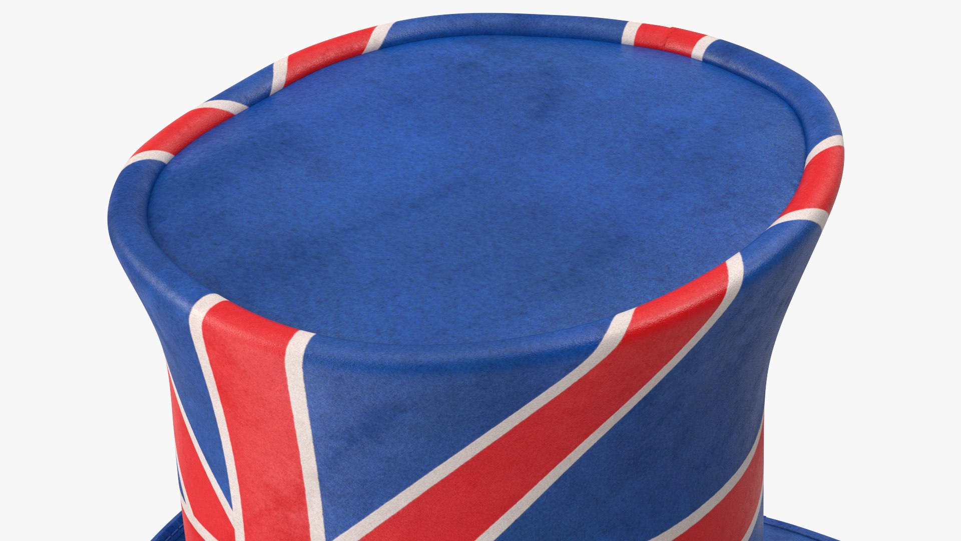 Union Jack Top Hat 3D model - TurboSquid 1823273
