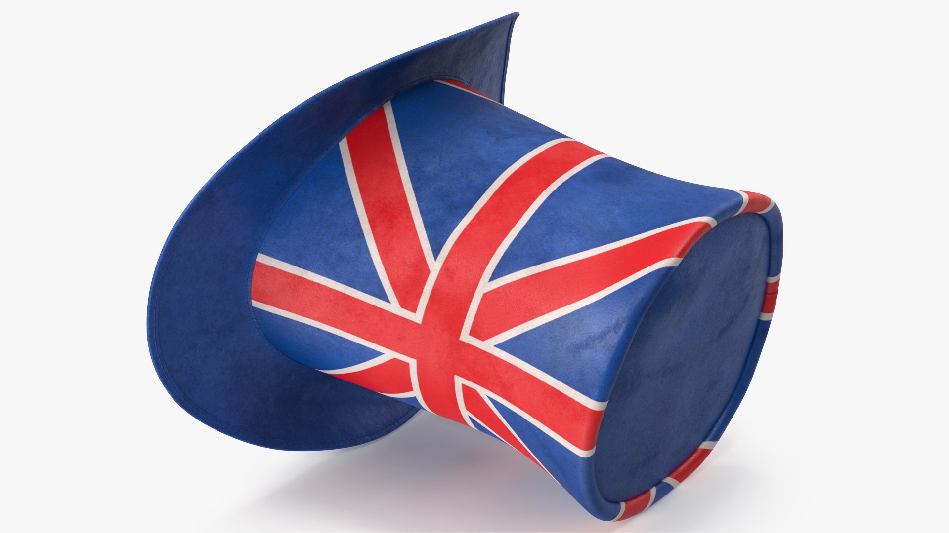 Union Jack Top Hat 3D model - TurboSquid 1823273