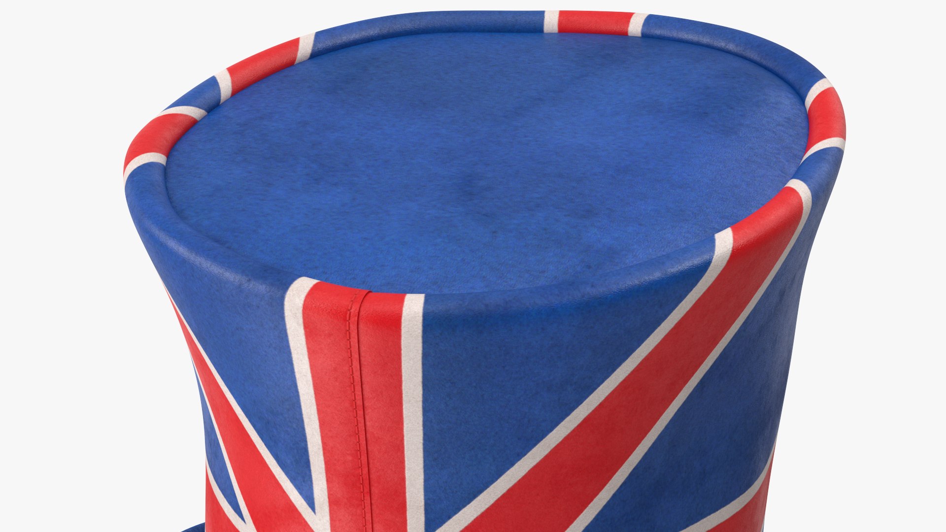 Union Jack Top Hat 3D model - TurboSquid 1823273