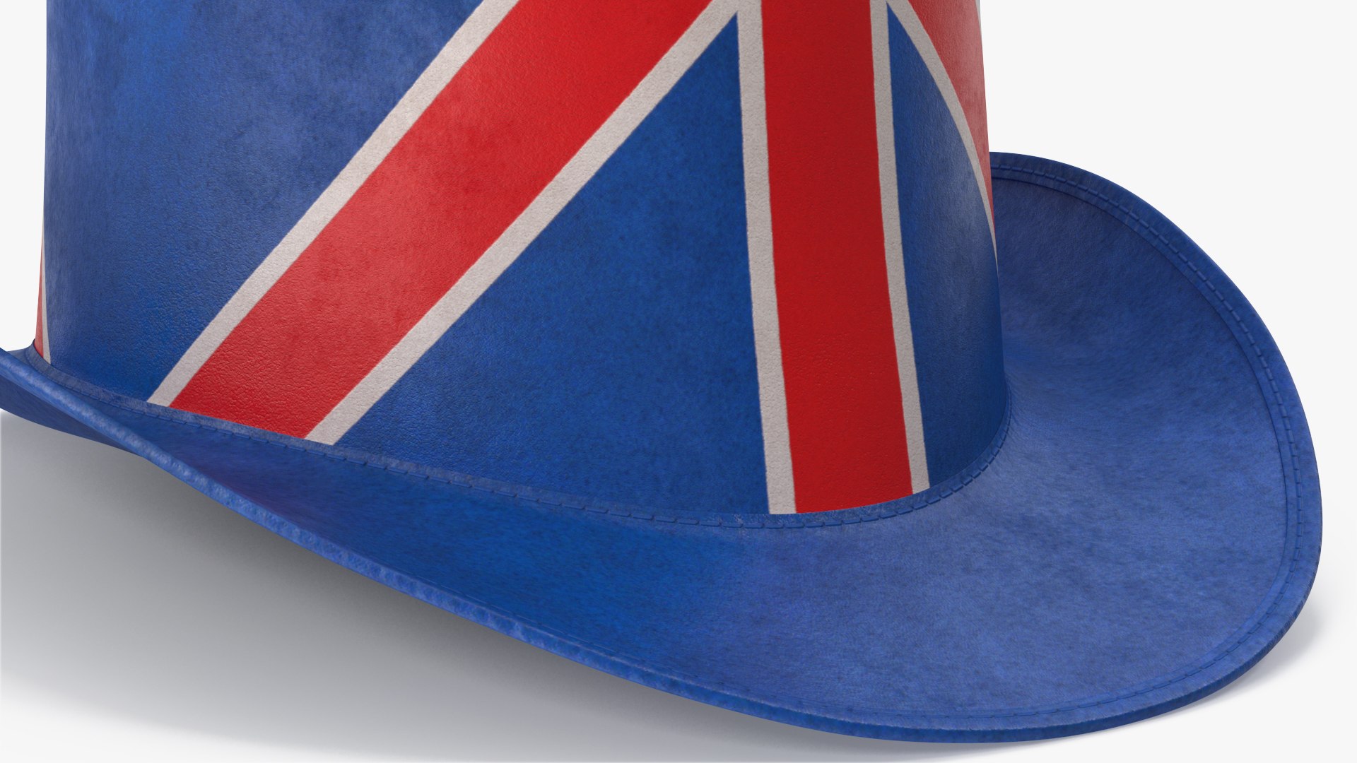 Union Jack Top Hat 3D model - TurboSquid 1823273