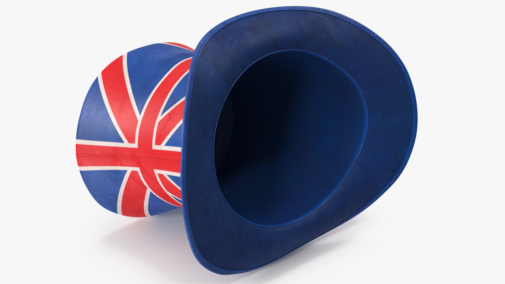 Union Jack Top Hat 3D model - TurboSquid 1823273