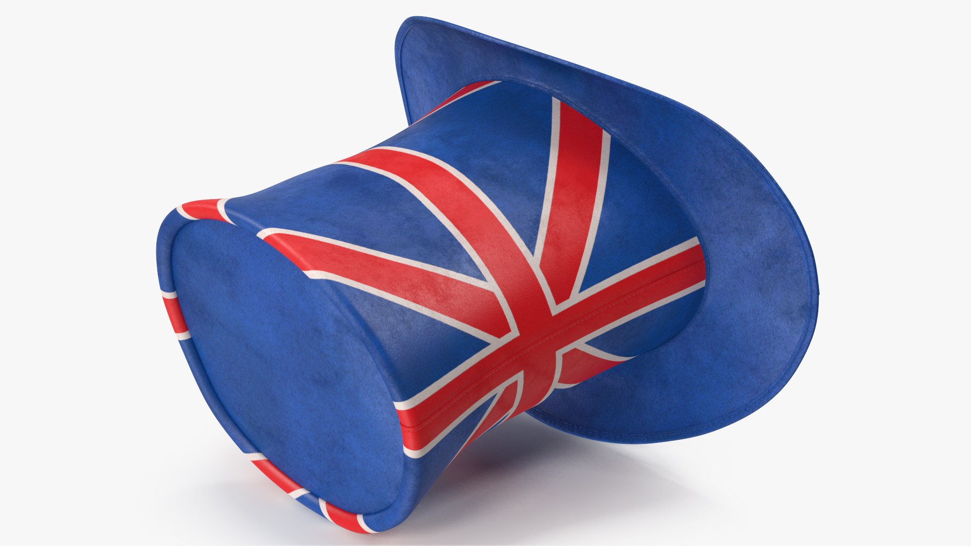 Union Jack Top Hat 3D model - TurboSquid 1823273
