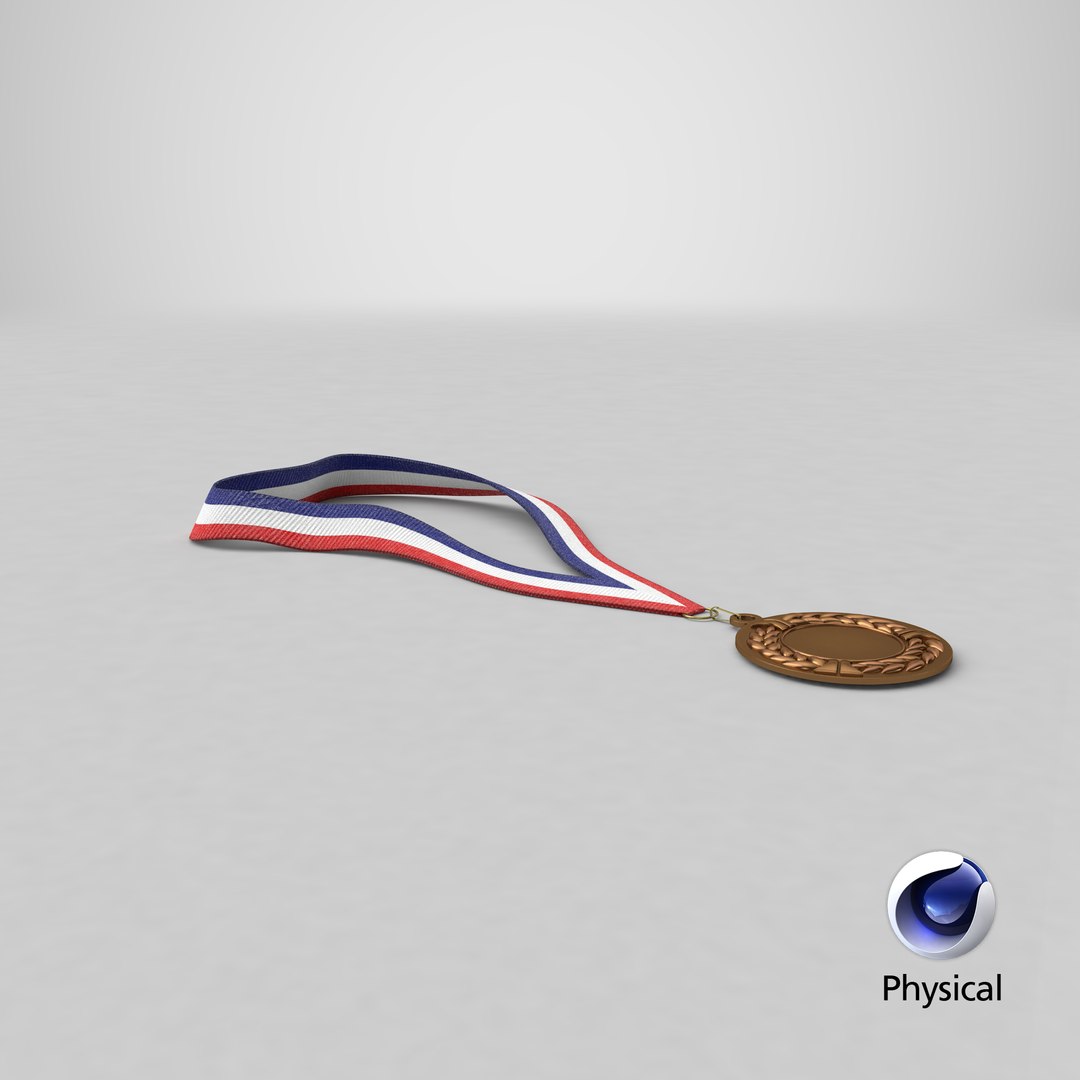 3D model olympic style medal 01 - TurboSquid 1383284