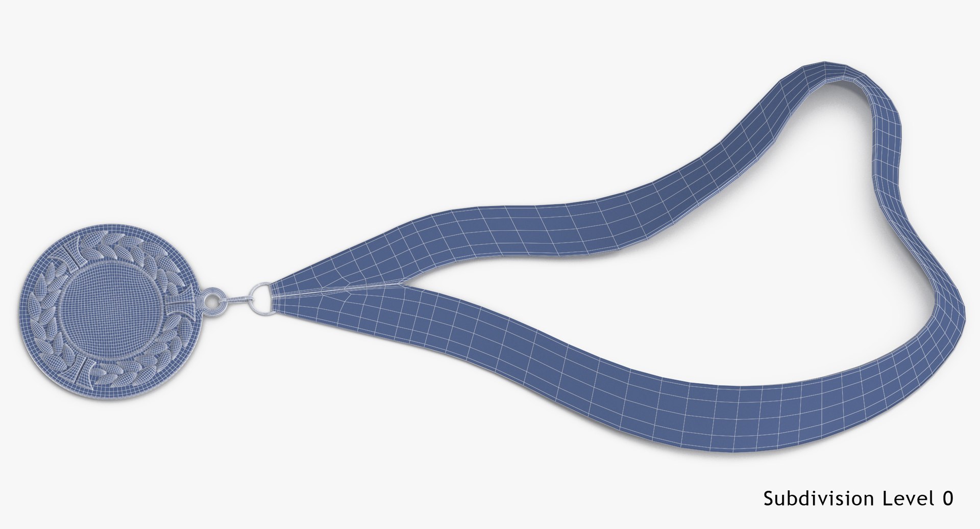 3D Model Olympic Style Medal 01 - TurboSquid 1383284