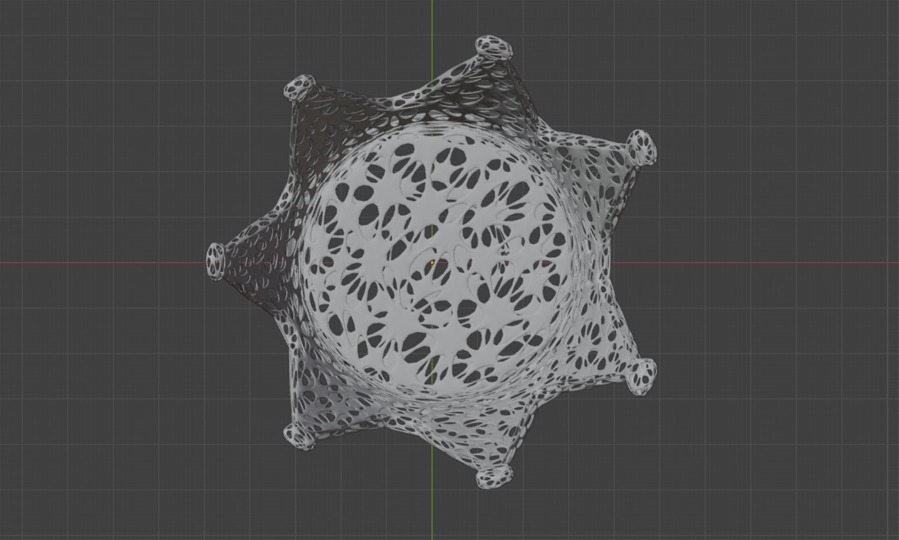 3D Decorative Wireframe Crown Print Model - TurboSquid 2383160