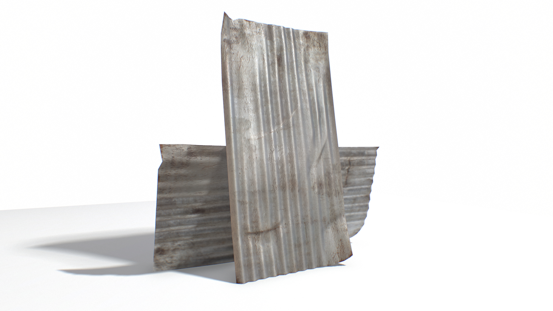 3d Metal Roofing Sheet Aaa Model