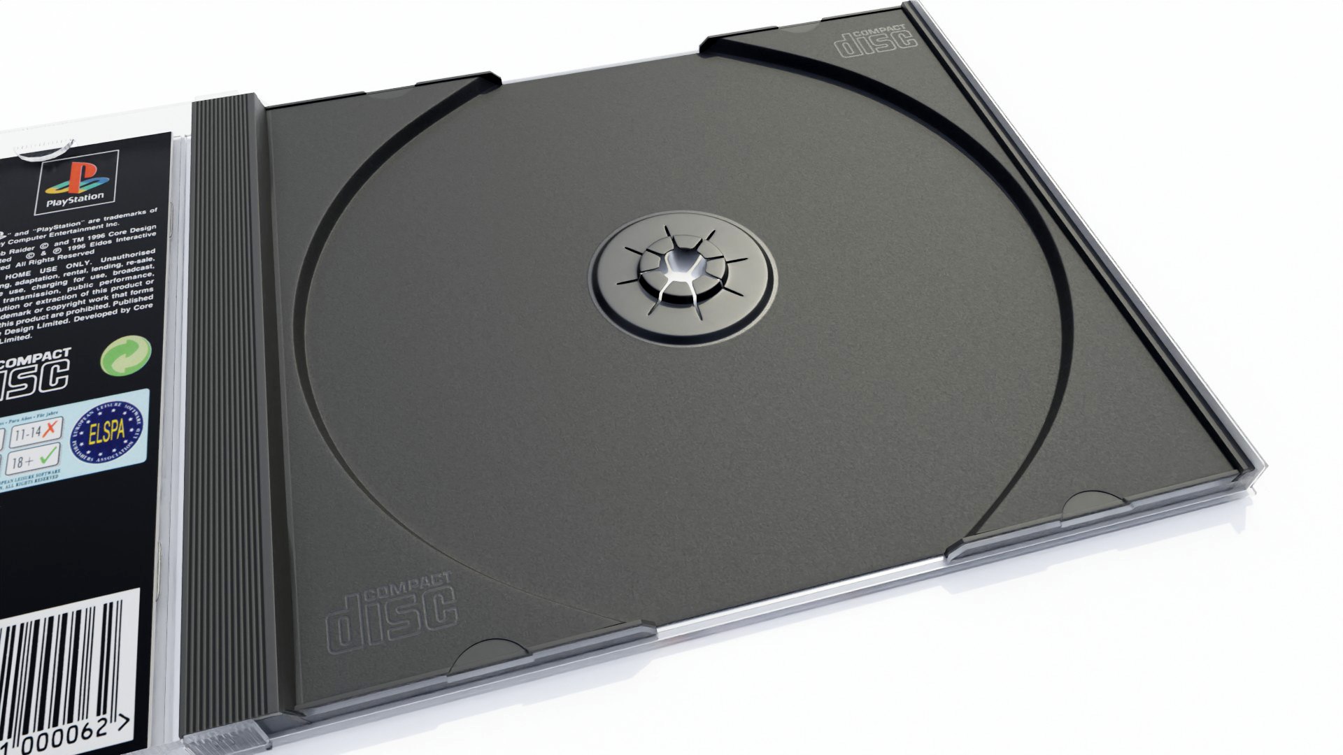 Playstation Game And Jewel Case 3D Model - TurboSquid 1947173