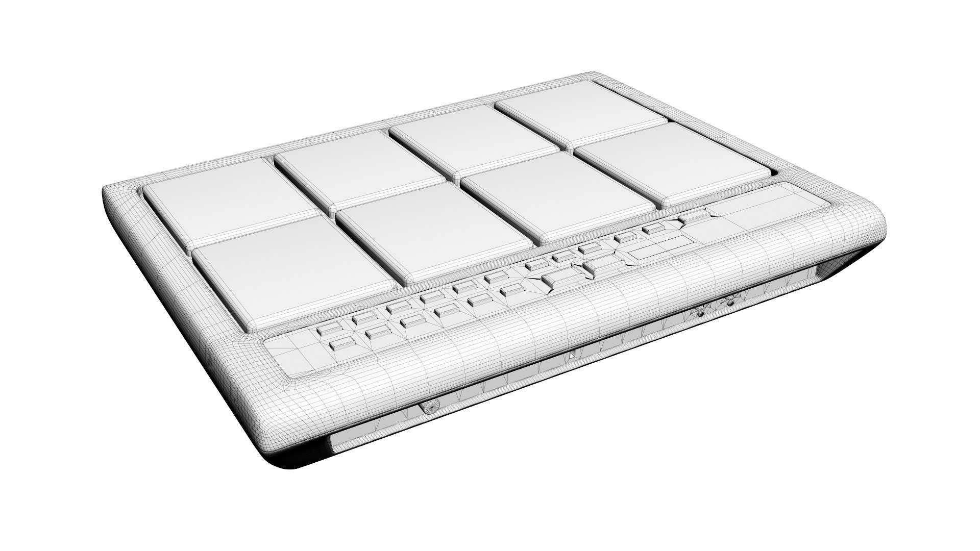 3D Roland Octapad Spd-20 Pro Digital Percussion Pad Model - TurboSquid ...