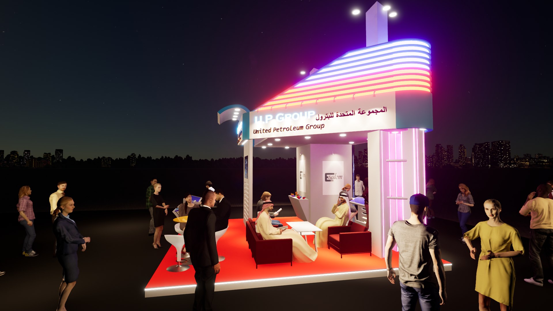 6x6 Exhibition Booth Design 3D Model - TurboSquid 1560904