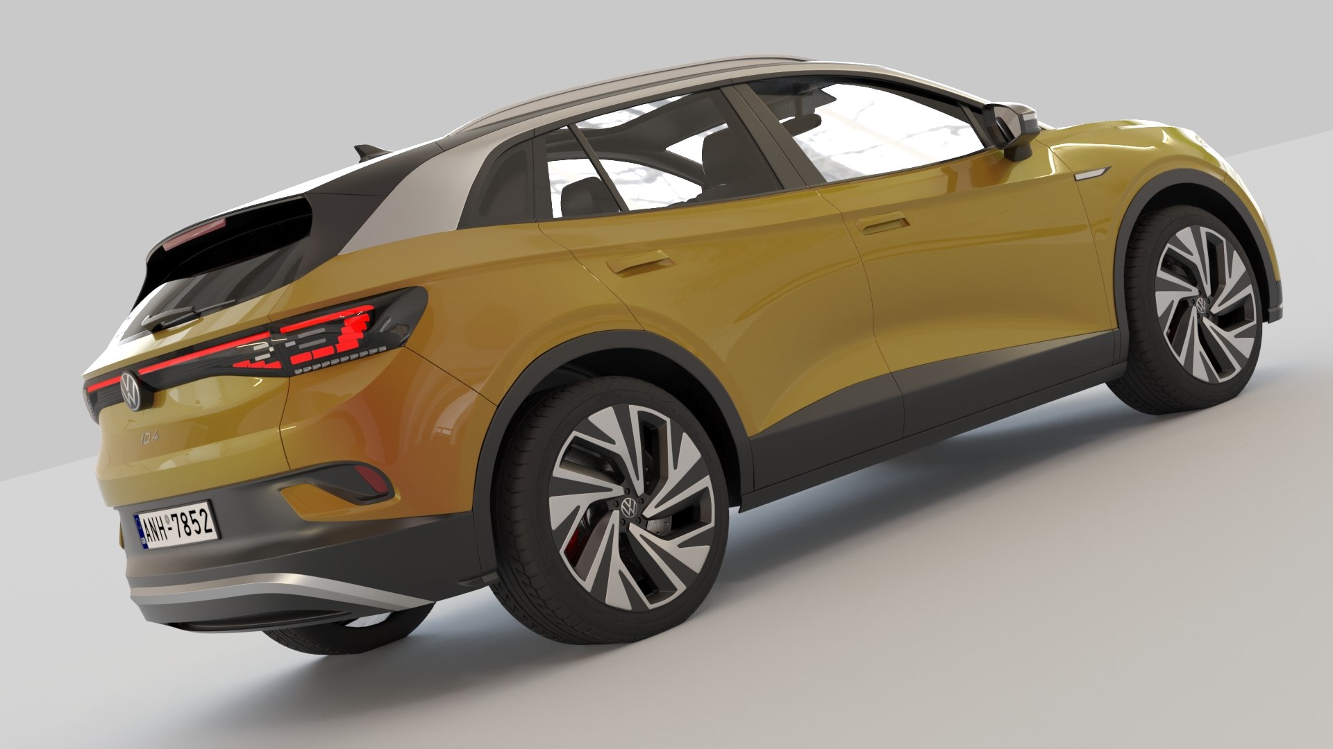 Volkswagen ID4 3D Model - TurboSquid 2311476
