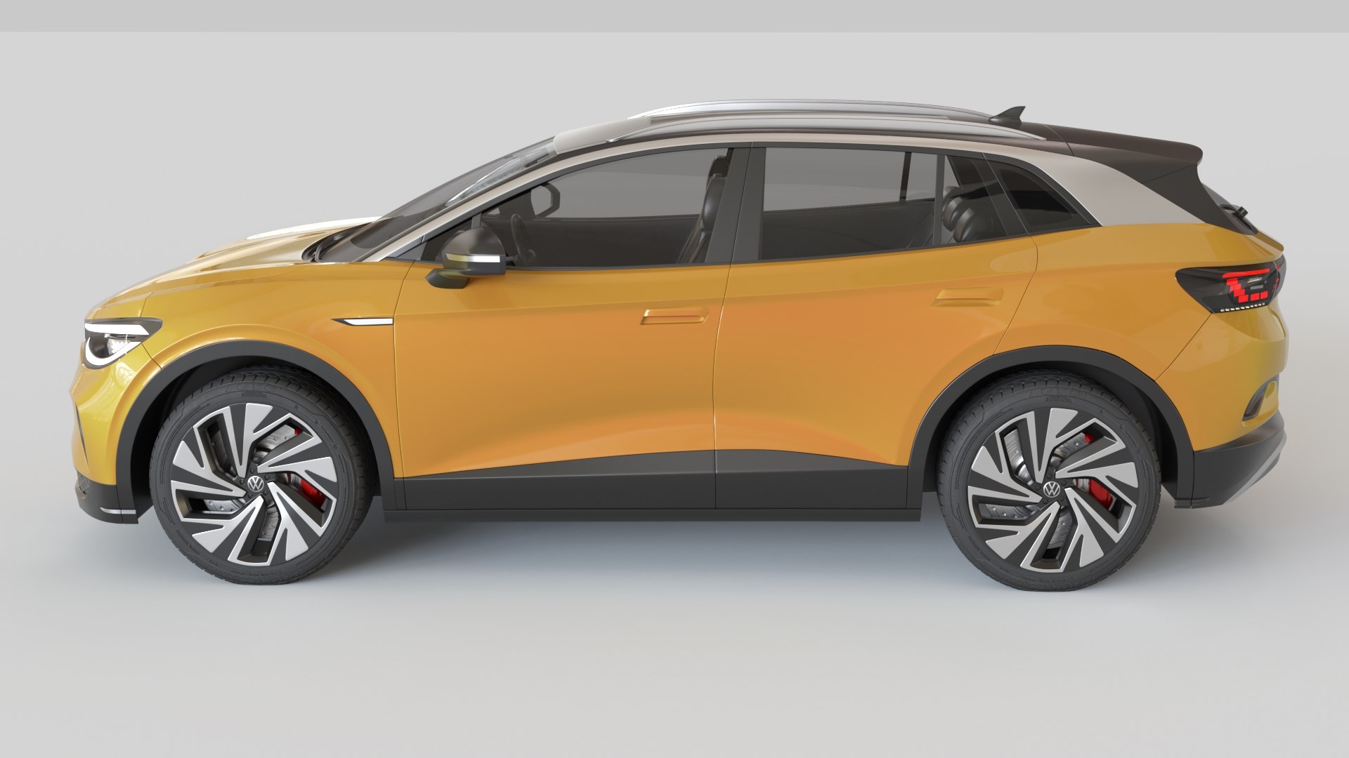 Volkswagen ID4 3D Model - TurboSquid 2311476