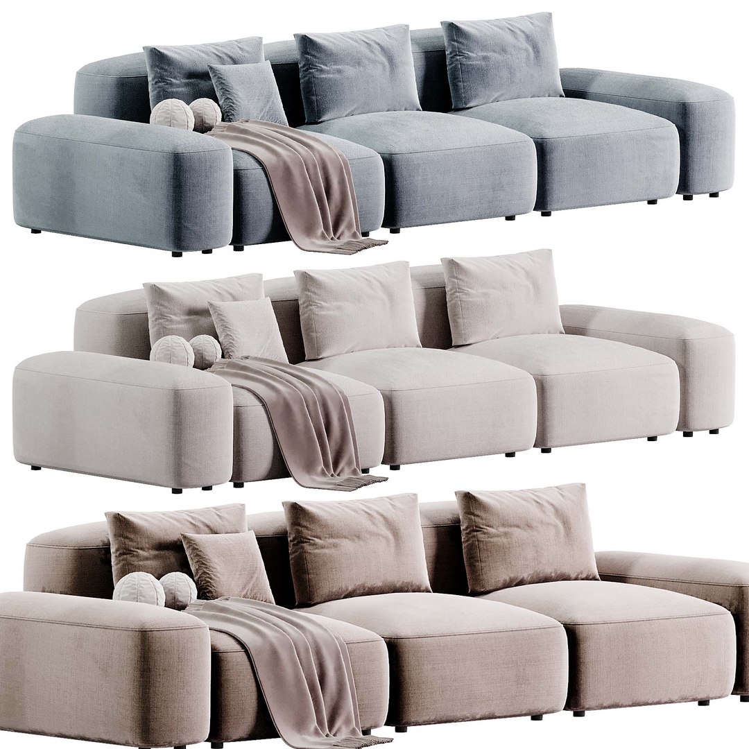 3D Lapis Sofa By Amura Model - TurboSquid 2266426