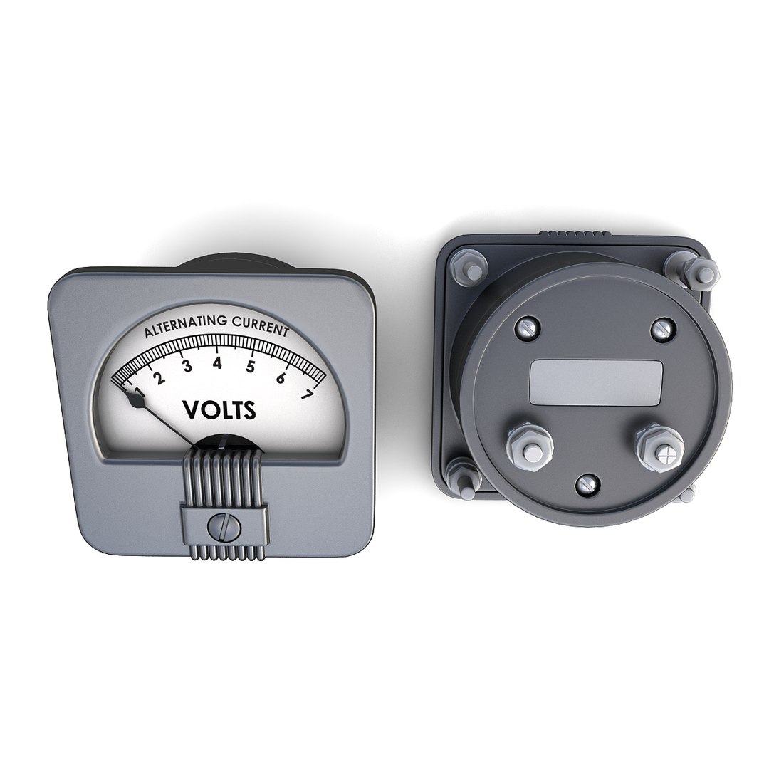 Obj Analog Ac Voltmeter