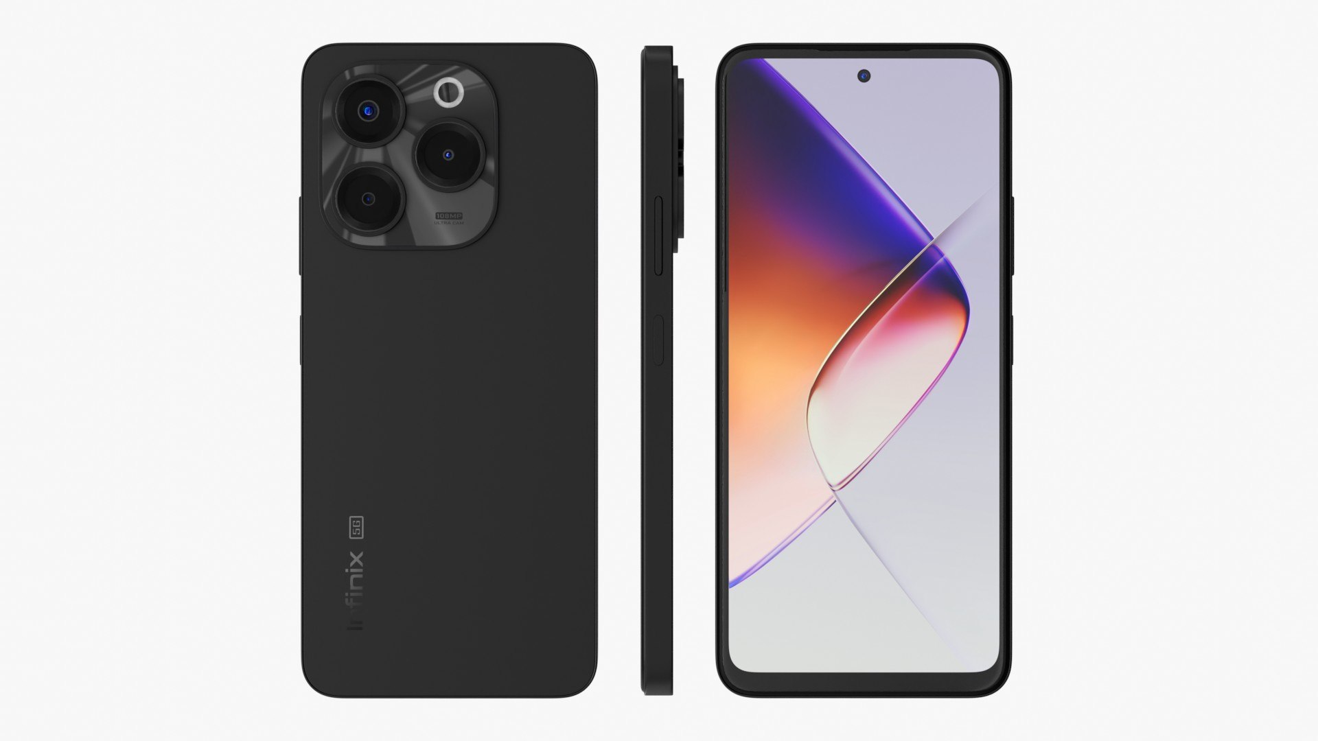 3D Infinix Note 40X Black - TurboSquid 2264447
