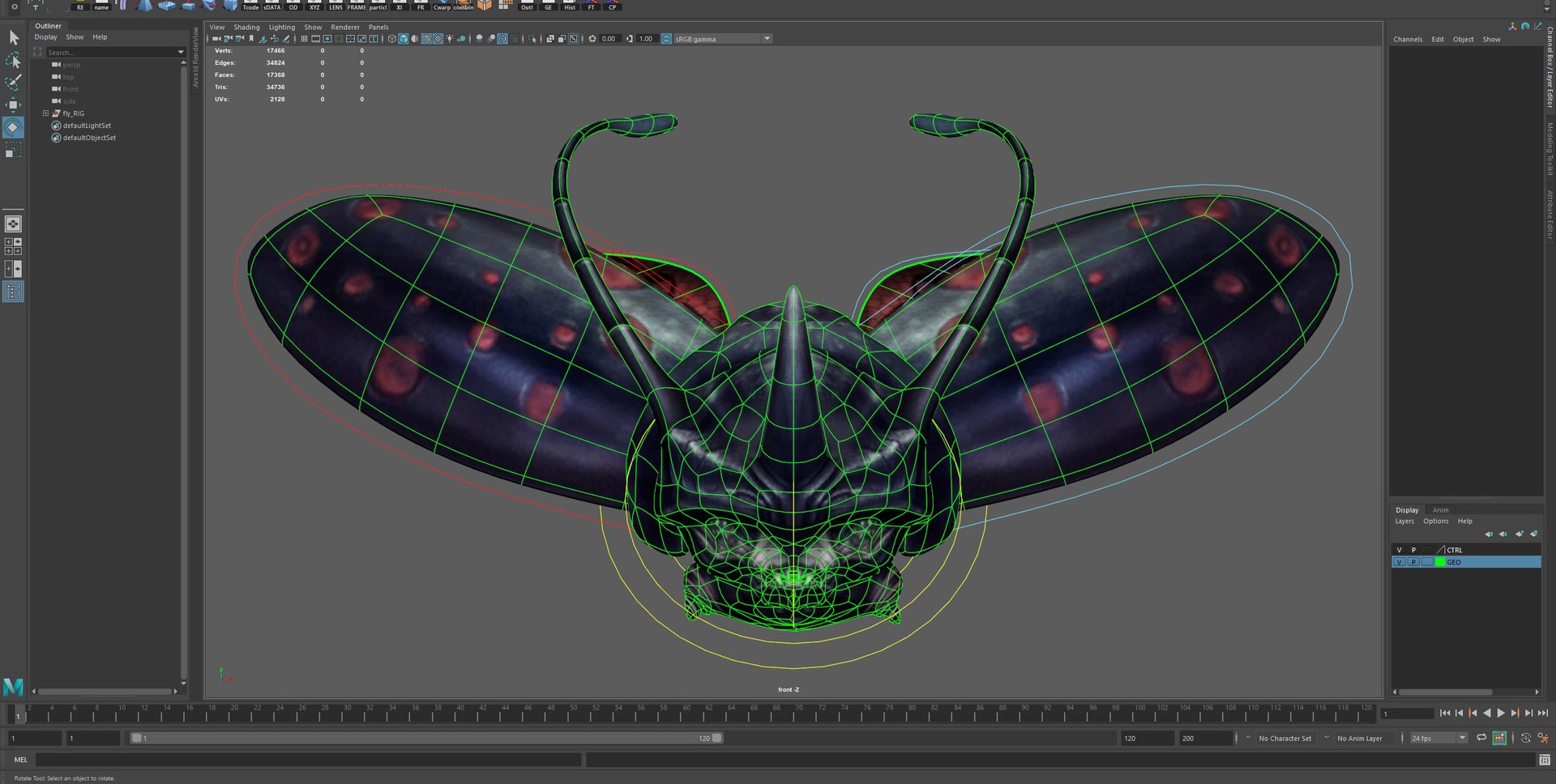 Fly Bug 3D Model - TurboSquid 1580779