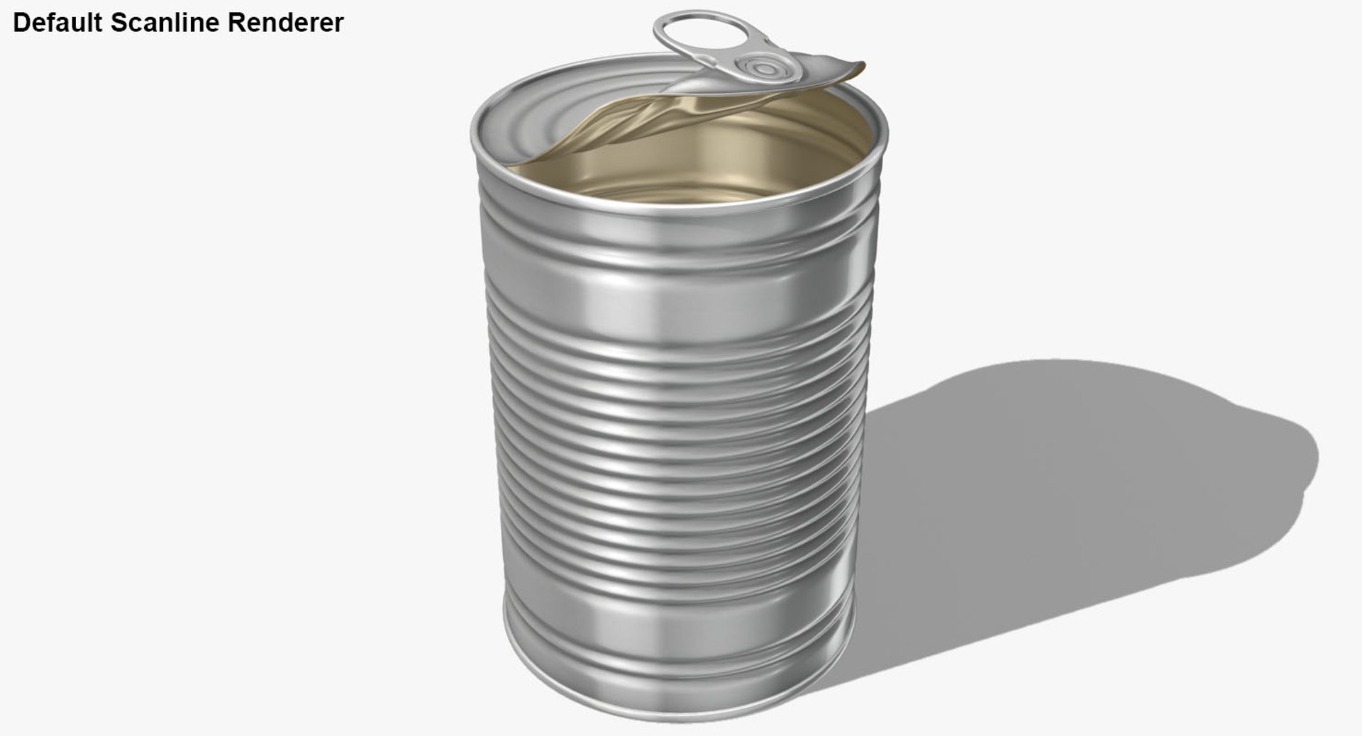 Realistic open tin 3D - TurboSquid 1190111