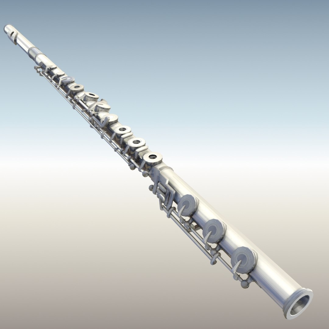 3d Flute Model