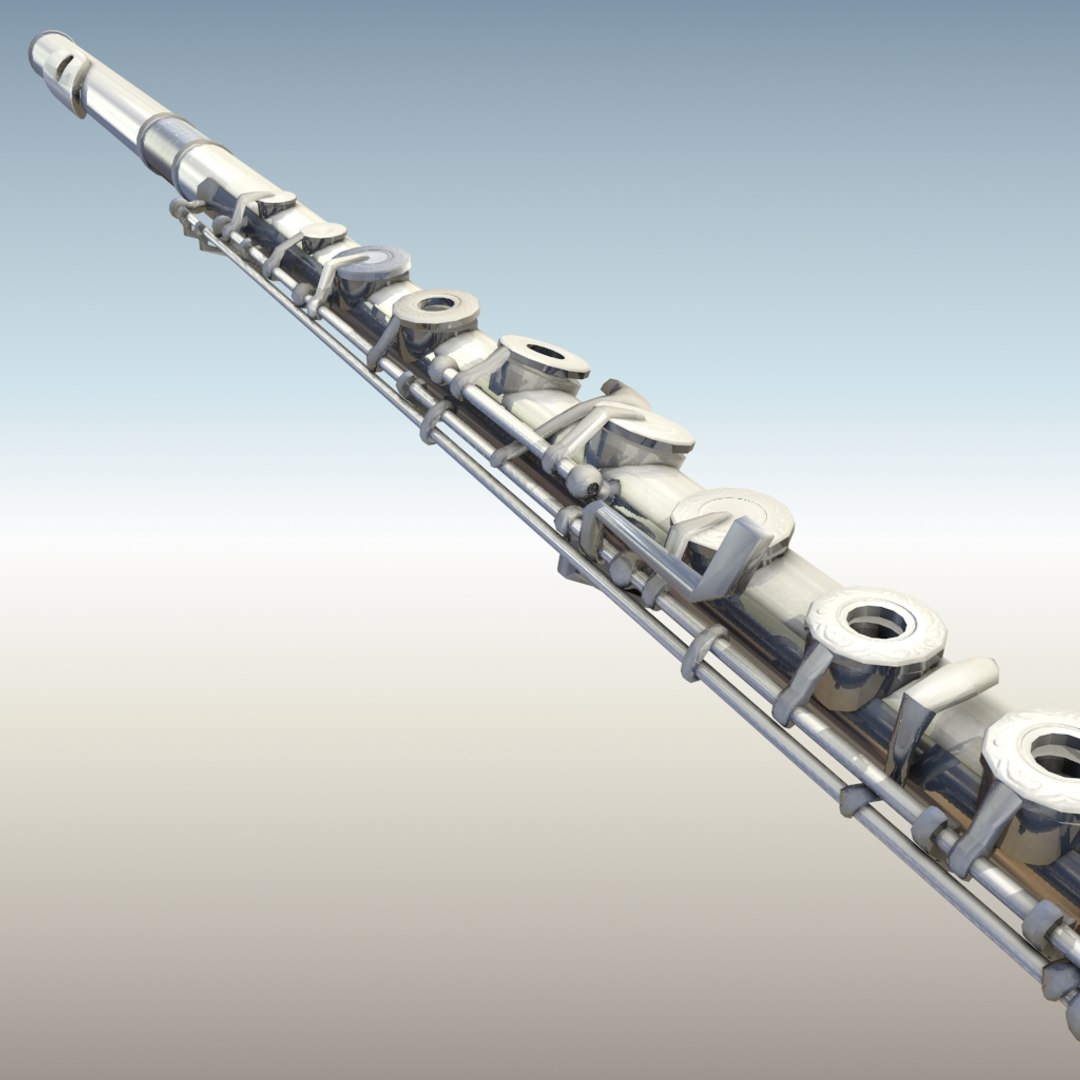 3d Flute Model