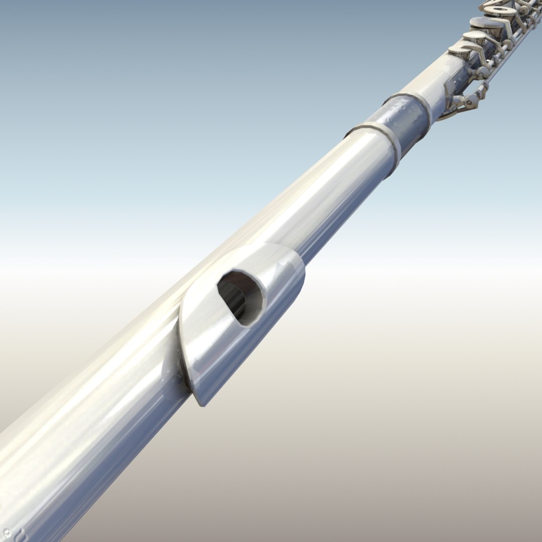 3d Flute Model