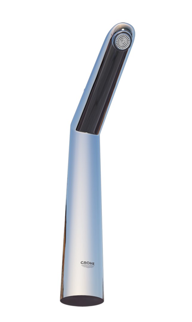 3D Grohe Product-faucet-EUD Joystick OHM Vessel Basin Smooth ...