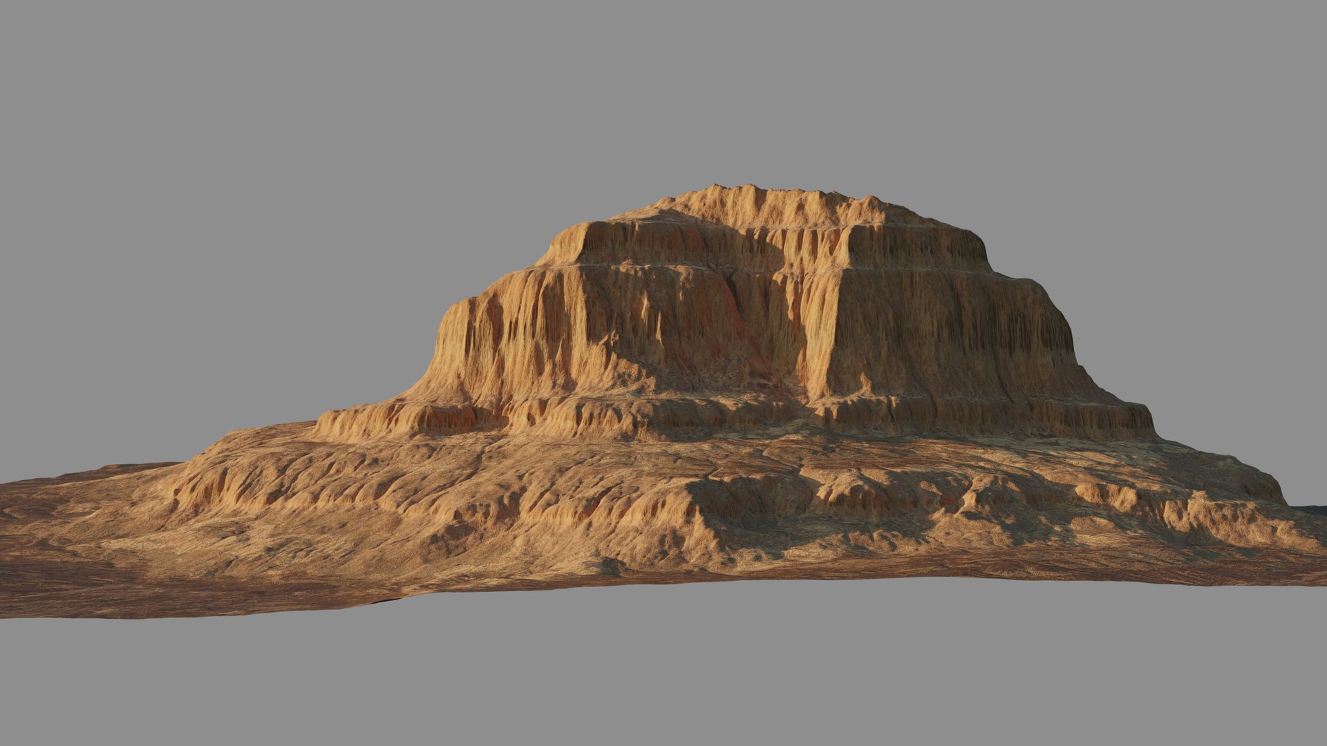 8K Detailed Cliff Landscape 3D Model - TurboSquid 1809184