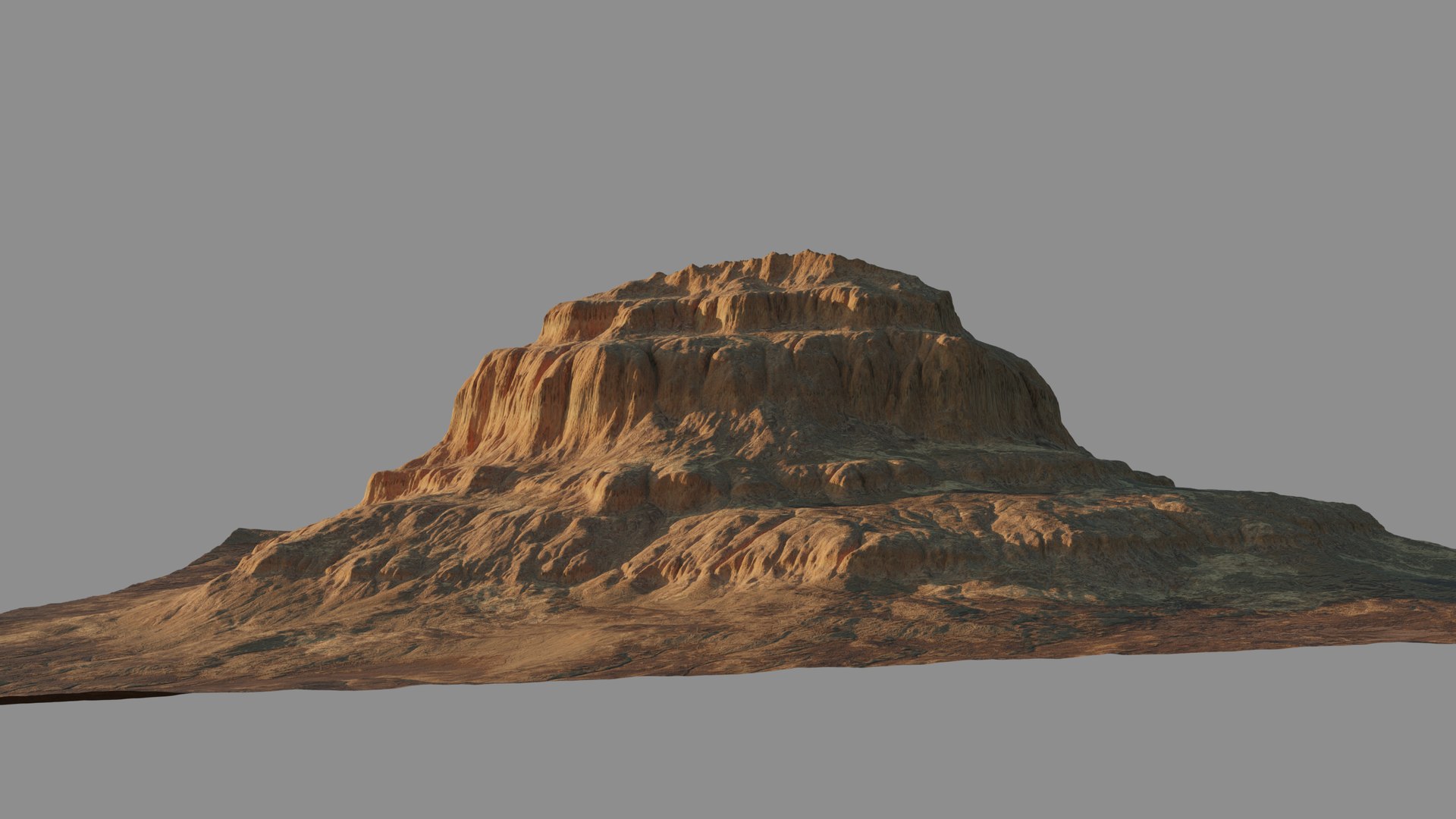 8K Detailed Cliff Landscape 3D Model - TurboSquid 1809184