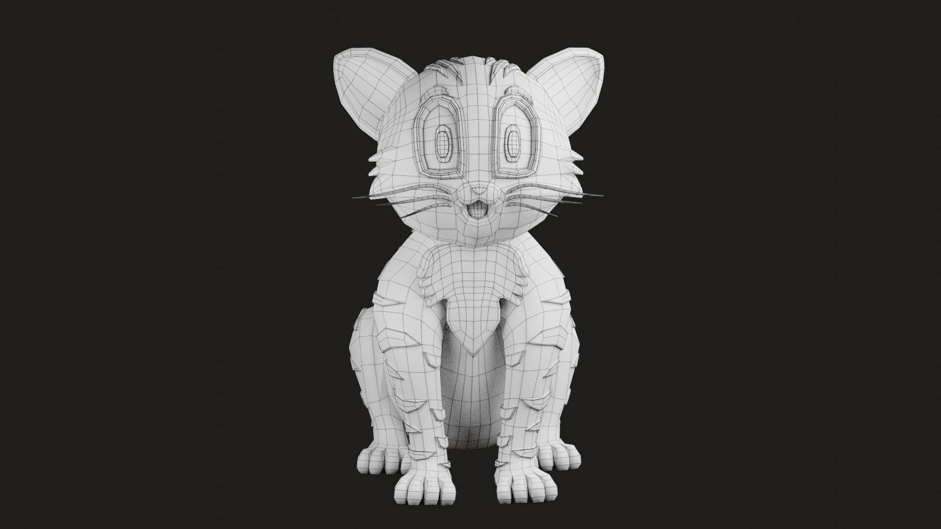 3D Model Cat Model CM02 - TurboSquid 2103681