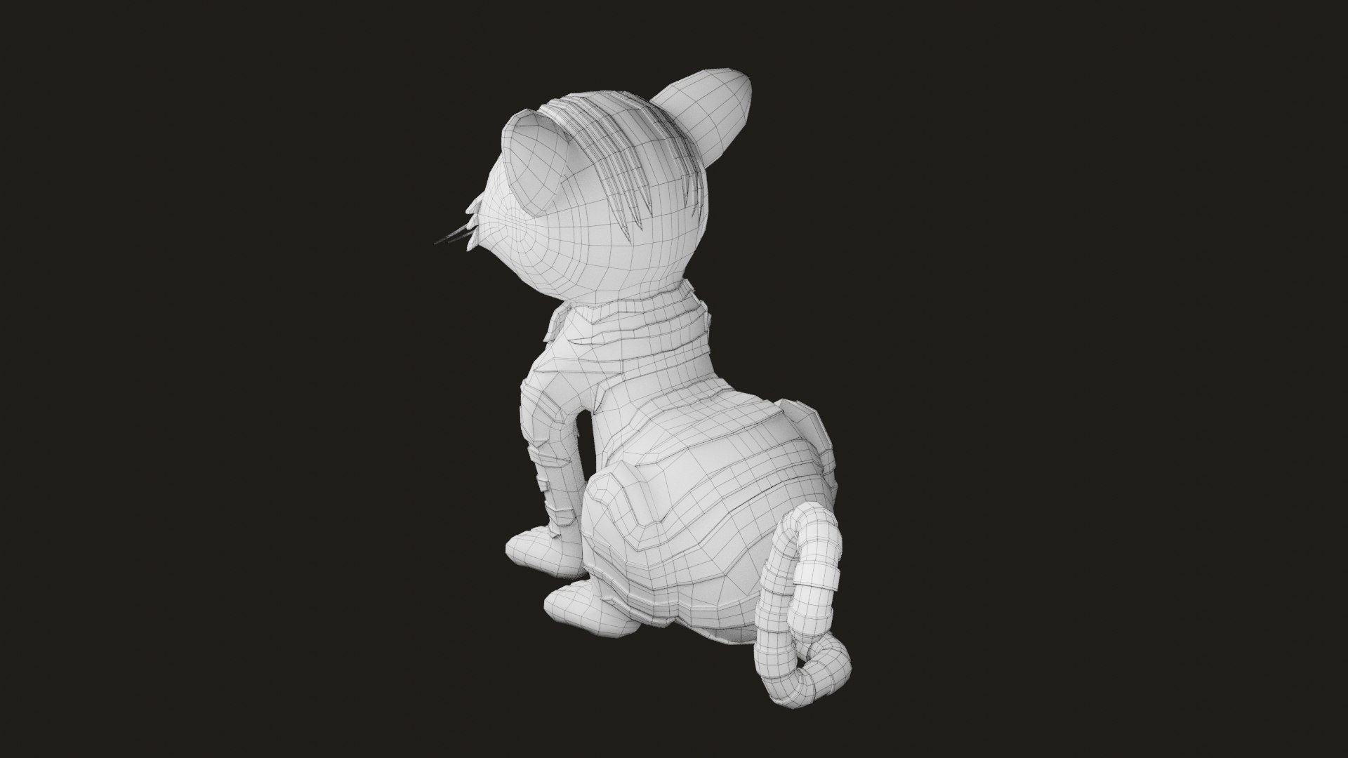 3D Model Cat Model CM02 - TurboSquid 2103681