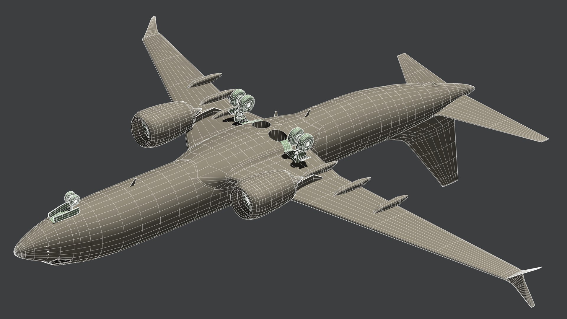 Boeing 737 Max Prime Air 3D Model - TurboSquid 1820102