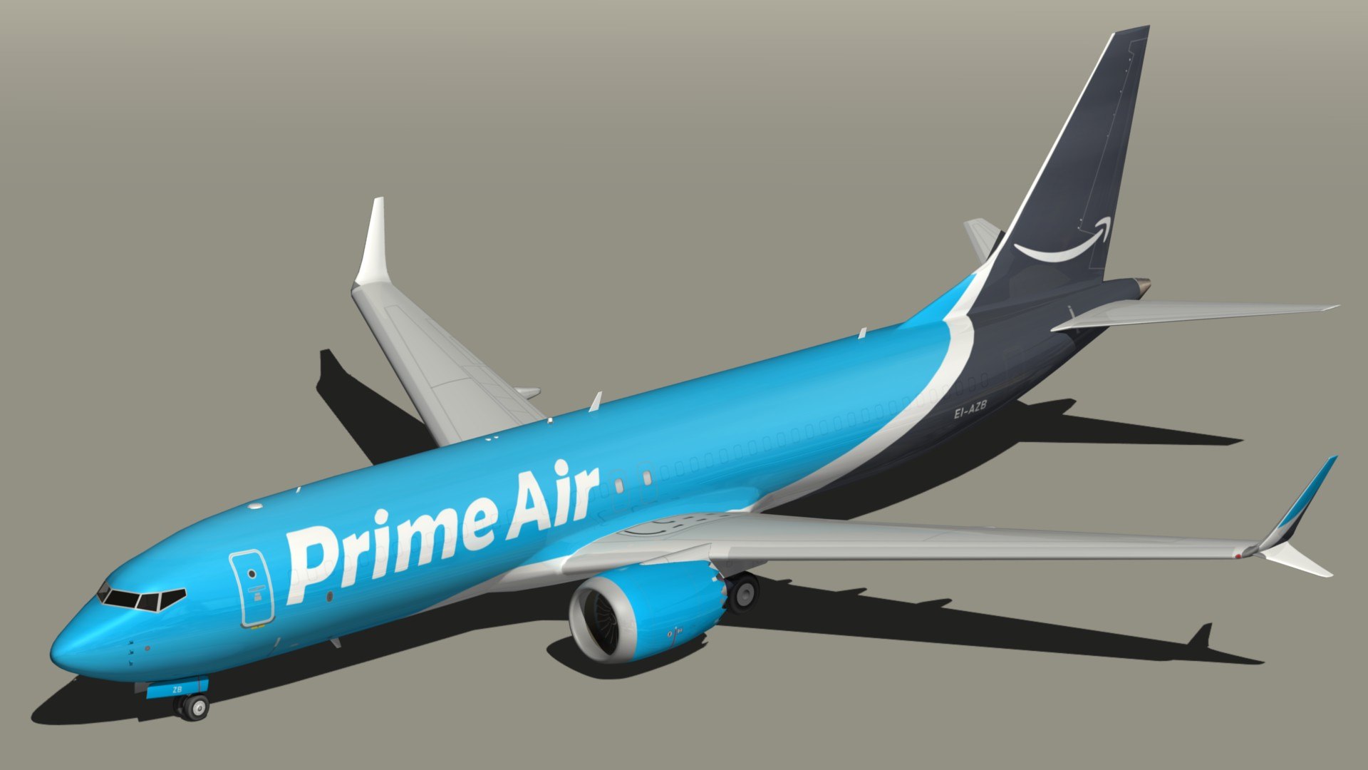 Boeing 737 Max Prime Air 3D Model - TurboSquid 1820102