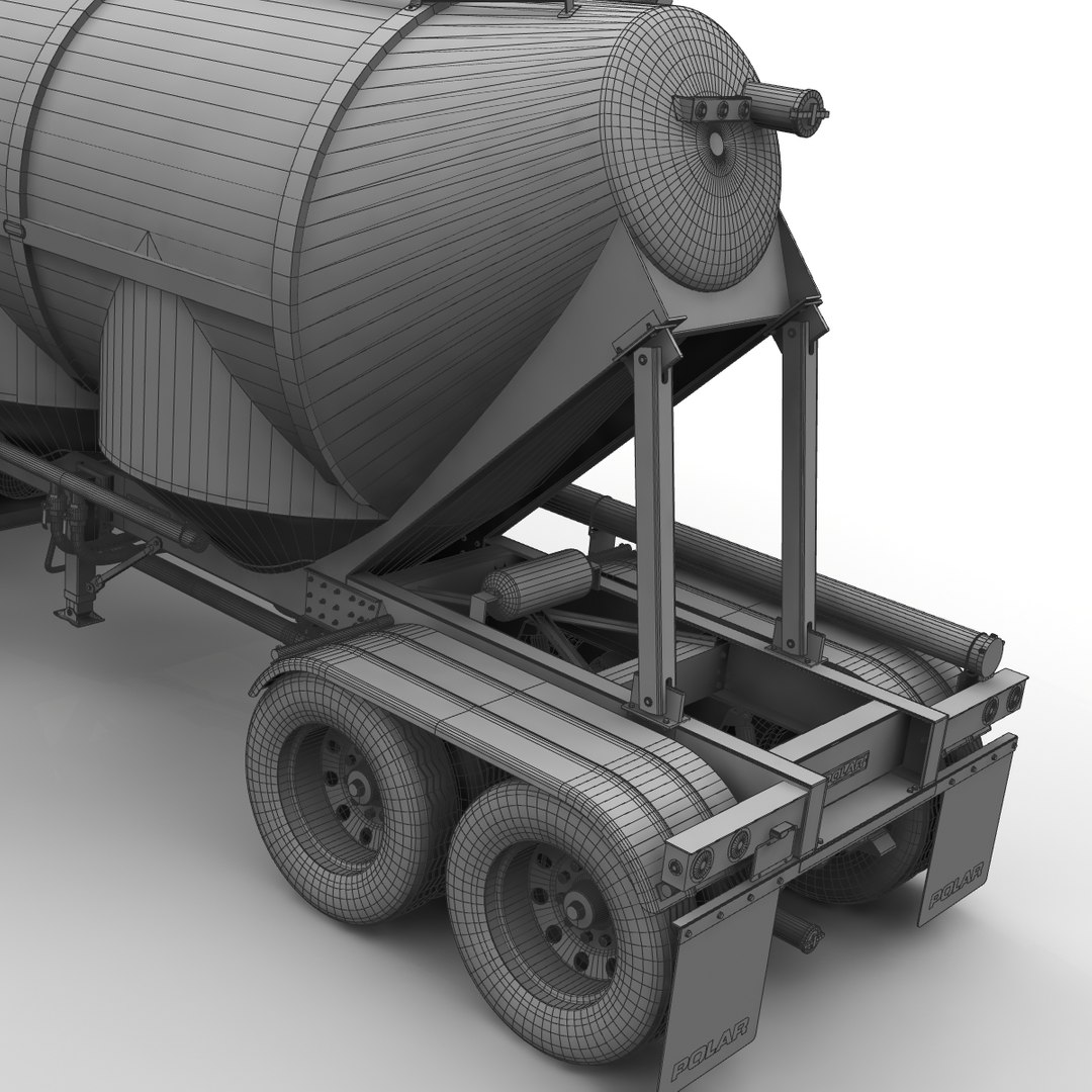 3D Pneumatic B-train Model - TurboSquid 1242973