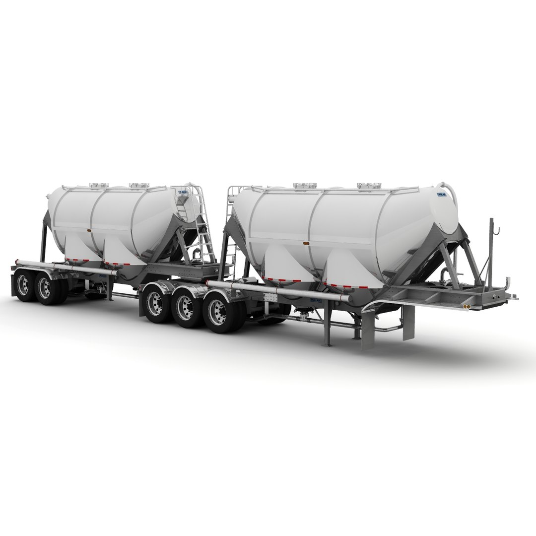 3D Pneumatic B-train Model - TurboSquid 1242973